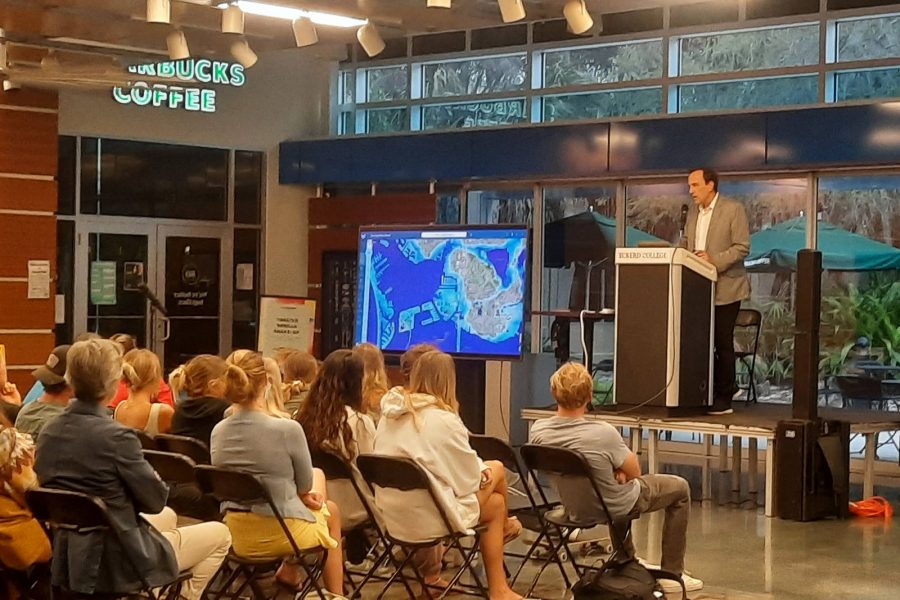 Author Jeff Goodell visits Eckerd for presentation on sea level rise ...